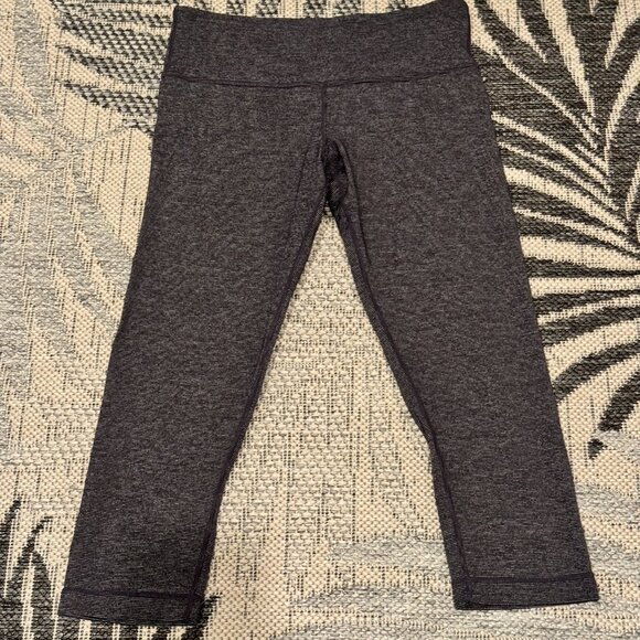 lululemon athletica | Pants & Jumpsuits | Lululemon Womens Black Gray ...